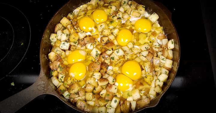 Pan Fried Potatoes And Eggs The Spice Of Your Life